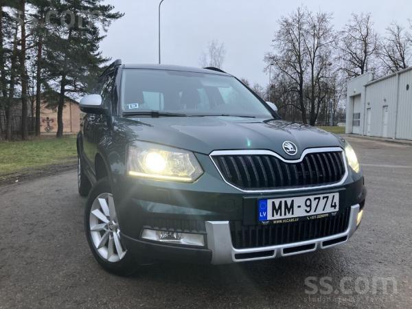 Zaļš Skoda Yeti 2015 Jēkabpils, ar dzinēja tilpumu 2.00 L un nobraukumu 262 tūkst. km par 6800 €, foto 2 vietnē AUTOMOTO.COM.LV