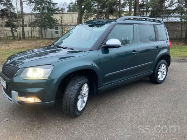 Zaļš Skoda Yeti 2015 Jēkabpils, ar dzinēja tilpumu 2.00 L un nobraukumu 262 tūkst. km par 6800 €, foto 5 vietnē AUTOMOTO.COM.LV