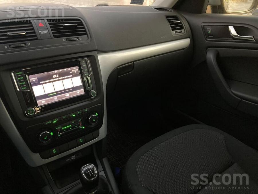 Zaļš Skoda Yeti 2015 Jēkabpils, ar dzinēja tilpumu 2.00 L un nobraukumu 262 tūkst. km par 6800 €, foto 10 vietnē AUTOMOTO.COM.LV