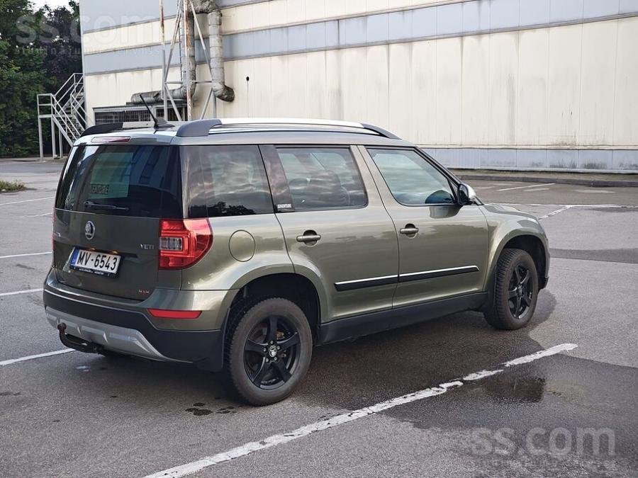 Zaļš Skoda Yeti 2015 Rīga, ar dzinēja tilpumu 2.00 L un nobraukumu 266 tūkst. km par 6250 €, foto 7 vietnē AUTOMOTO.COM.LV