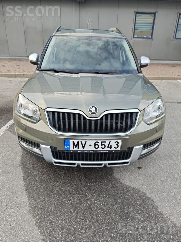 Skoda Yeti 2015 Rīga vietnē Zaļš Skoda Yeti 2015 Rīga, ar dzinēja tilpumu 2.00 L un nobraukumu 266 tūkst. km par 6250 €, foto 9 vietnē AUTOMOTO.COM.LV