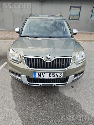 Zaļš Skoda Yeti 2015 Rīga, ar dzinēja tilpumu 2.00 L un nobraukumu 266 tūkst. km par 6250 €, foto 9 vietnē AUTOMOTO.COM.LV