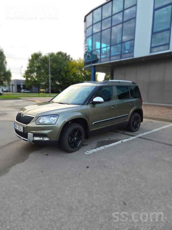 Skoda Yeti 2015 Rīga vietnē Zaļš Skoda Yeti 2015 Rīga, ar dzinēja tilpumu 2.00 L un nobraukumu 266 tūkst. km par 6250 €, foto 11 vietnē AUTOMOTO.COM.LV