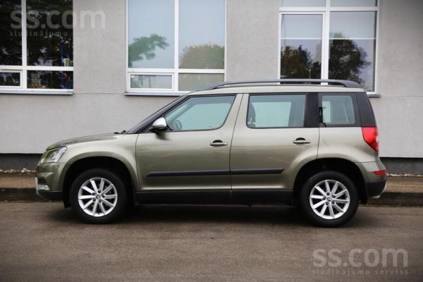 Green Skoda Yeti 2016 in Riga, with an engine capacity of 2.00 L and mileage of 294 thousand km for 5995 €, photo 3 on AUTOMOTO.COM.LV