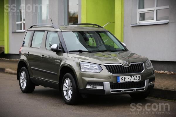 Green Skoda Yeti 2016 in Riga, with an engine capacity of 2.00 L and mileage of 294 thousand km for 5995 €, photo 5 on AUTOMOTO.COM.LV