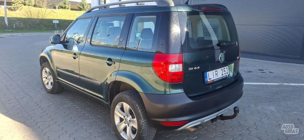 Green Skoda Yeti 2010 in Vilnius, with an engine capacity of 2.00 L and mileage of 269 thousand km for 4300 €, photo 6 on AUTOMOTO.COM.LV