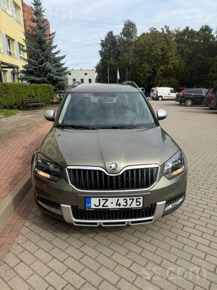 Zaļš Skoda Yeti 2014 Rīga, ar dzinēja tilpumu 2.00 L un nobraukumu 136 tūkst. km par 4700 €, foto 1 vietnē AUTOMOTO.COM.LV