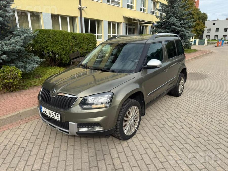 Zaļš Skoda Yeti 2014 Rīga, ar dzinēja tilpumu 2.00 L un nobraukumu 136 tūkst. km par 4700 €, foto 3 vietnē AUTOMOTO.COM.LV