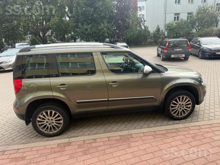 Zaļš Skoda Yeti 2014 Rīga, ar dzinēja tilpumu 2.00 L un nobraukumu 136 tūkst. km par 4700 €, foto 6 vietnē AUTOMOTO.COM.LV