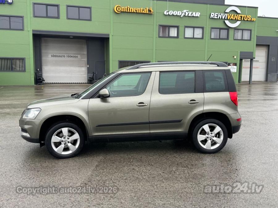 Green Skoda Yeti 2016 in Tallinn, with an engine capacity of 1.40 L and mileage of 306 thousand km for 10000 €, photo 10 on AUTOMOTO.COM.LV