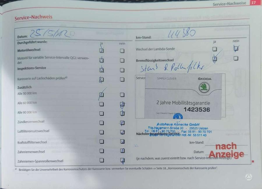Серый Шкода Ети 2009 в Таураге, объемом двигателя 1.97 л и пробегом 282 тыс. км за 4900 €, фото 23 на AUTOMOTO.COM.LV