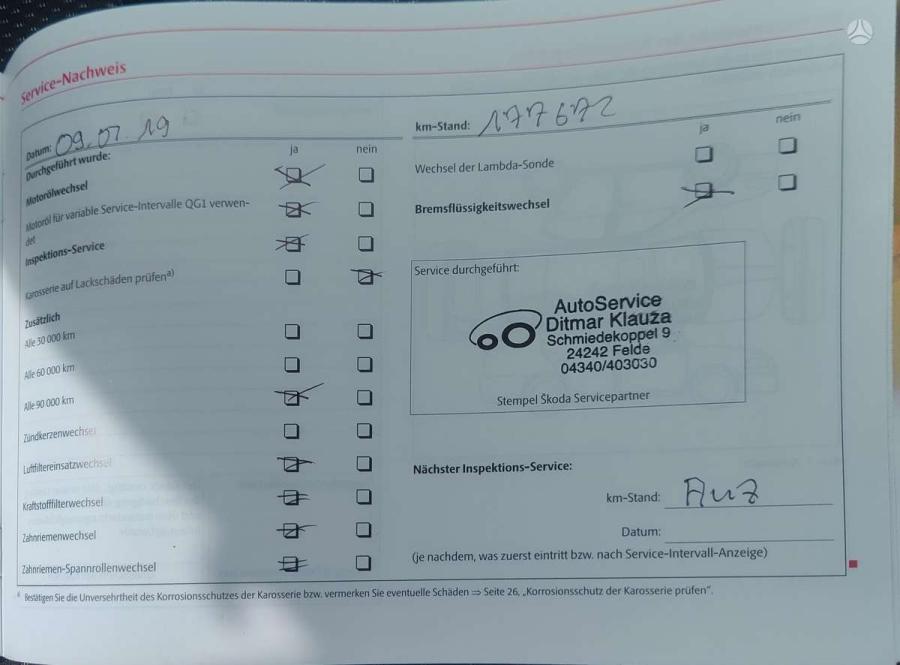 Серый Шкода Ети 2009 в Таураге, объемом двигателя 1.97 л и пробегом 282 тыс. км за 4900 €, фото 27 на AUTOMOTO.COM.LV