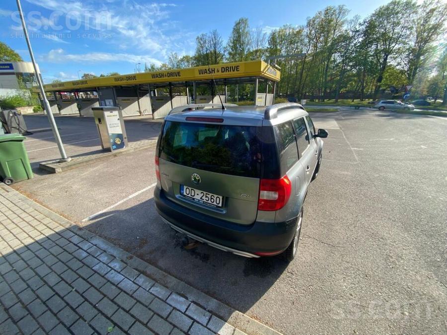 Grey Skoda Yeti 2010 in Riga, with an engine capacity of 1.80 L and mileage of 198 thousand km for 4950 €, photo 3 on AUTOMOTO.COM.LV