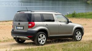 Grey Skoda Yeti 2011 in Aizkraukle, with an engine capacity of 2.00 L and mileage of 420 thousand km for 2970 €, photo 4 on AUTOMOTO.COM.LV