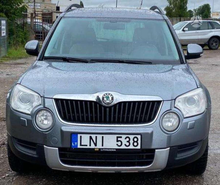Pelēks Skoda Yeti 2011 Utena, ar dzinēja tilpumu 2.00 L un nobraukumu 383 tūkst. km par 3500 €, foto 3 vietnē AUTOMOTO.COM.LV