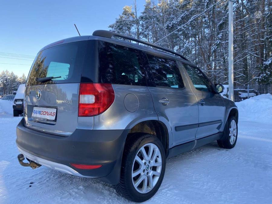 Grey Skoda Yeti 2012 in Jonava, with an engine capacity of 1.80 L and mileage of 172 thousand km for 3200 €, photo 6 on AUTOMOTO.COM.LV
