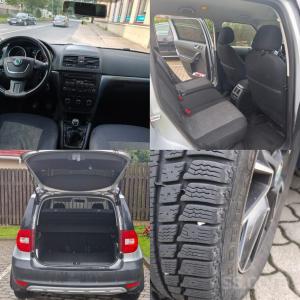 Grey Skoda Yeti 2013 in Riga, with an engine capacity of 2.00 L and mileage of 369 thousand km for 2750 €, photo 8 on AUTOMOTO.COM.LV