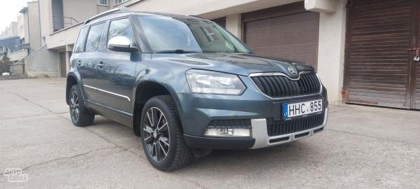Grey Skoda Yeti 2014 in Vilnius, with an engine capacity of 2.00 L and mileage of 265 thousand km for 4650 €, photo 1 on AUTOMOTO.COM.LV