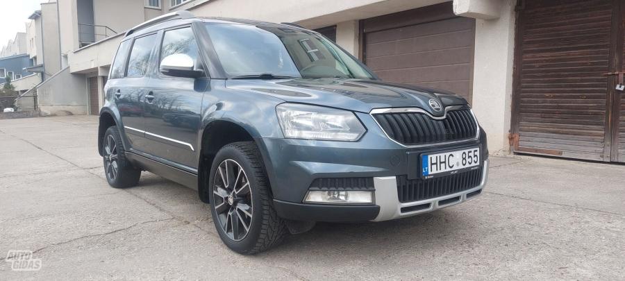 Grey Skoda Yeti 2014 in Vilnius, with an engine capacity of 2.00 L and mileage of 265 thousand km for 4650 €, photo 1 on AUTOMOTO.COM.LV