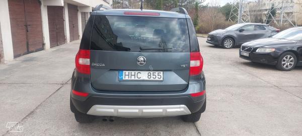 Grey Skoda Yeti 2014 in Vilnius, with an engine capacity of 2.00 L and mileage of 265 thousand km for 4650 €, photo 6 on AUTOMOTO.COM.LV