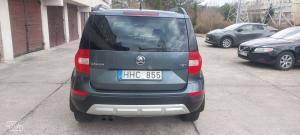 Grey Skoda Yeti 2014 in Vilnius, with an engine capacity of 2.00 L and mileage of 265 thousand km for 4650 €, photo 7 on AUTOMOTO.COM.LV