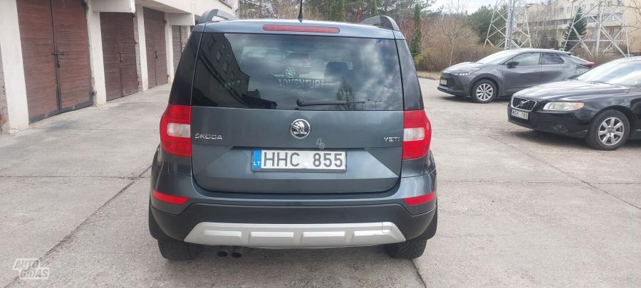Grey Skoda Yeti 2014 in Vilnius, with an engine capacity of 2.00 L and mileage of 265 thousand km for 4650 €, photo 7 on AUTOMOTO.COM.LV