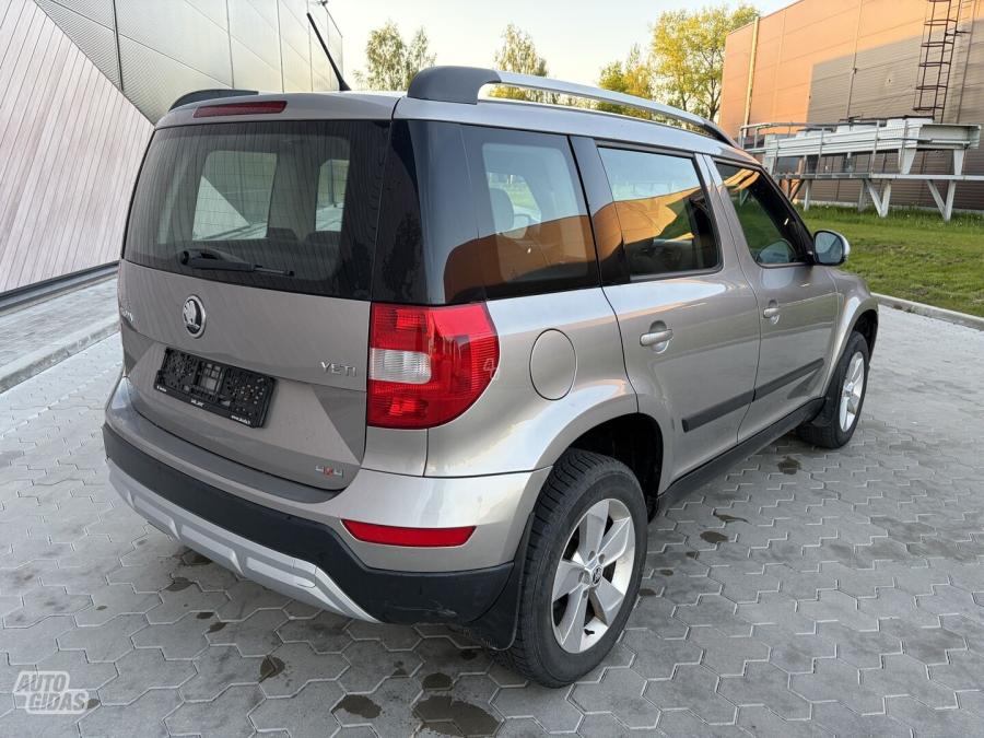 Grey Skoda Yeti 2014 in Panevezys, with an engine capacity of 2.00 L and mileage of 406 thousand km for 4950 €, photo 5 on AUTOMOTO.COM.LV
