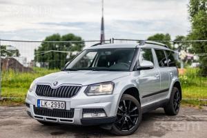 Grey Skoda Yeti 2015 in Riga, with an engine capacity of 2.00 L and mileage of 282 thousand km for 7490 €, photo 1 on AUTOMOTO.COM.LV