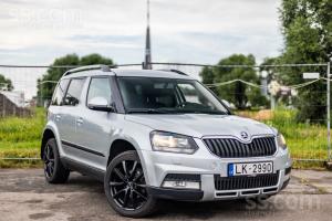 Grey Skoda Yeti 2015 in Riga, with an engine capacity of 2.00 L and mileage of 282 thousand km for 7490 €, photo 3 on AUTOMOTO.COM.LV