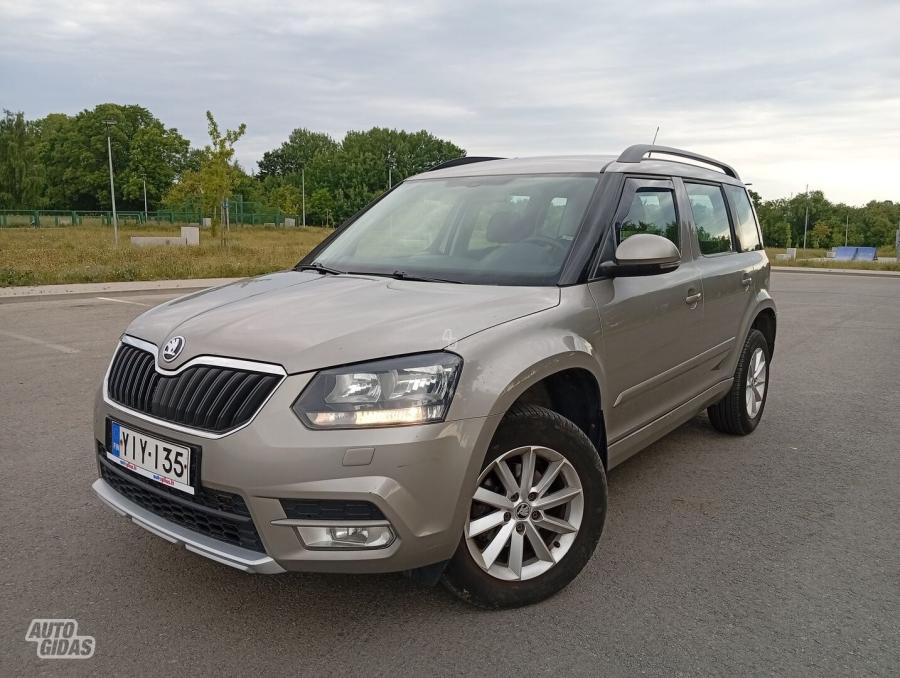 Pelēks Skoda Yeti 2015 Viļņa, ar dzinēja tilpumu 2.00 L un nobraukumu 360 tūkst. km par 5200 €, foto 1 vietnē AUTOMOTO.COM.LV