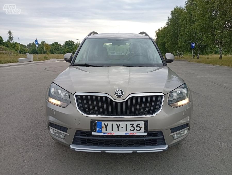 Pelēks Skoda Yeti 2015 Viļņa, ar dzinēja tilpumu 2.00 L un nobraukumu 360 tūkst. km par 5200 €, foto 3 vietnē AUTOMOTO.COM.LV