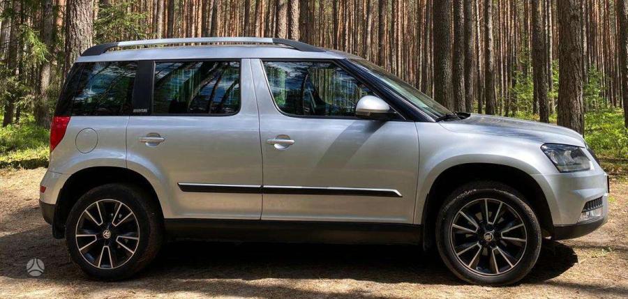 Grey Skoda Yeti 2015 in Vilnius, with an engine capacity of 1.97 L and mileage of 169 thousand km for 7000 €, photo 1 on AUTOMOTO.COM.LV