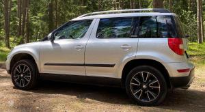Grey Skoda Yeti 2015 in Vilnius, with an engine capacity of 1.97 L and mileage of 169 thousand km for 7000 €, photo 4 on AUTOMOTO.COM.LV