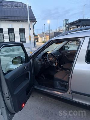 Grey Skoda Yeti 2016 in Riga, with an engine capacity of 2.00 L and mileage of 267 thousand km for 6490 €, photo 7 on AUTOMOTO.COM.LV