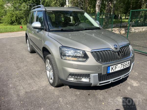 Grey Skoda Yeti 2016 in Dobele, with an engine capacity of 1.40 L and mileage of 156 thousand km for 5600 €, photo 2 on AUTOMOTO.COM.LV
