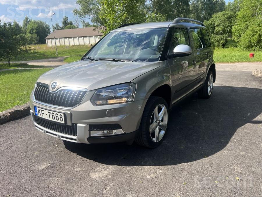 Grey Skoda Yeti 2016 in Dobele, with an engine capacity of 1.40 L and mileage of 156 thousand km for 5600 €, photo 5 on AUTOMOTO.COM.LV