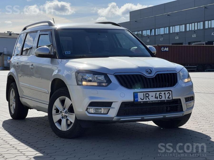 Grey Skoda Yeti 2014 in Riga, with an engine capacity of 2.00 L and mileage of 320 thousand km for 1500 €, photo 1 on AUTOMOTO.COM.LV