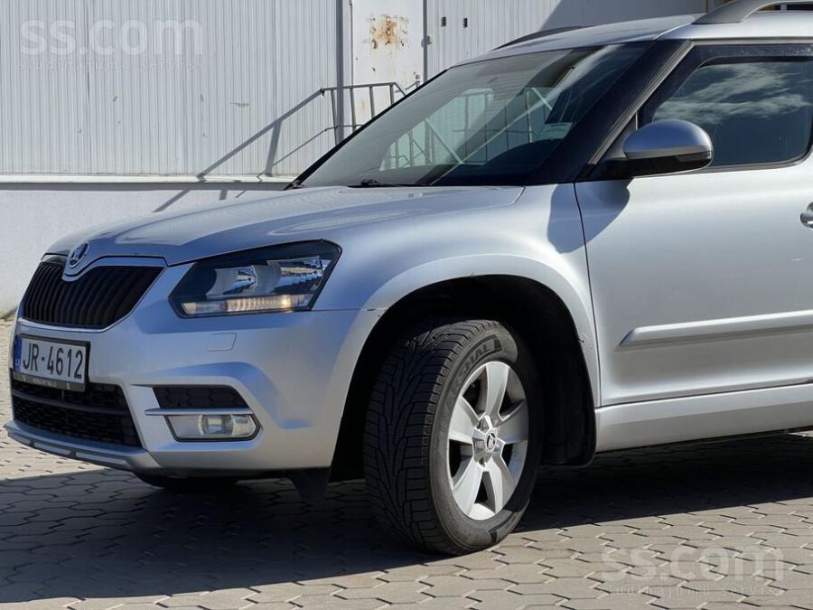 Grey Skoda Yeti 2014 in Riga, with an engine capacity of 2.00 L and mileage of 320 thousand km for 1500 €, photo 2 on AUTOMOTO.COM.LV