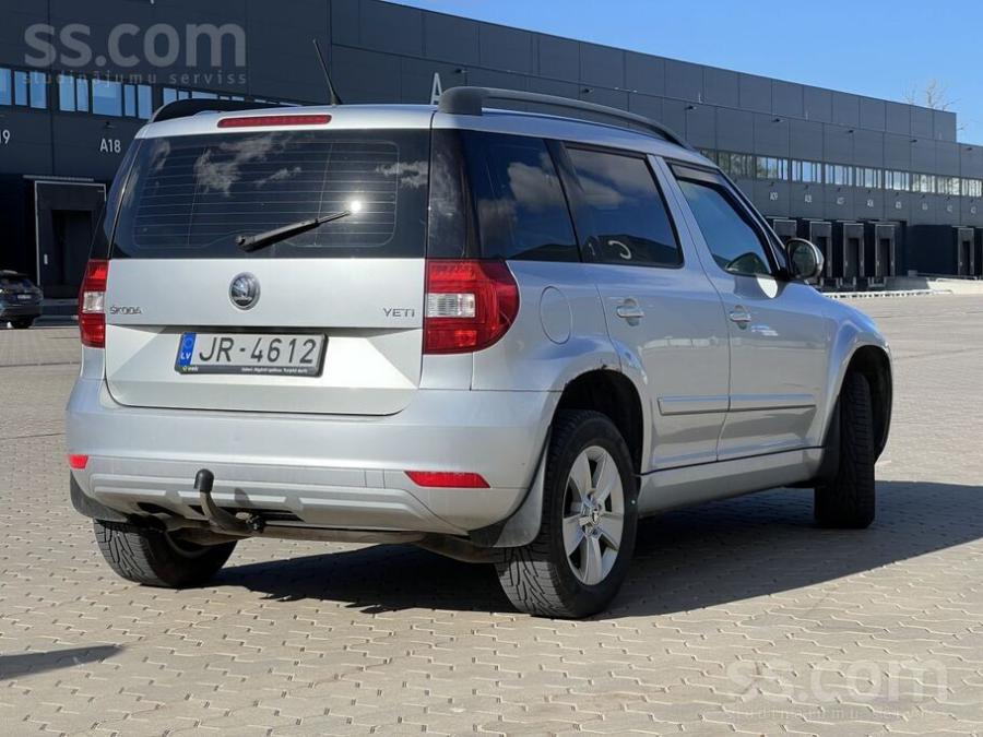 Grey Skoda Yeti 2014 in Riga, with an engine capacity of 2.00 L and mileage of 320 thousand km for 1500 €, photo 3 on AUTOMOTO.COM.LV