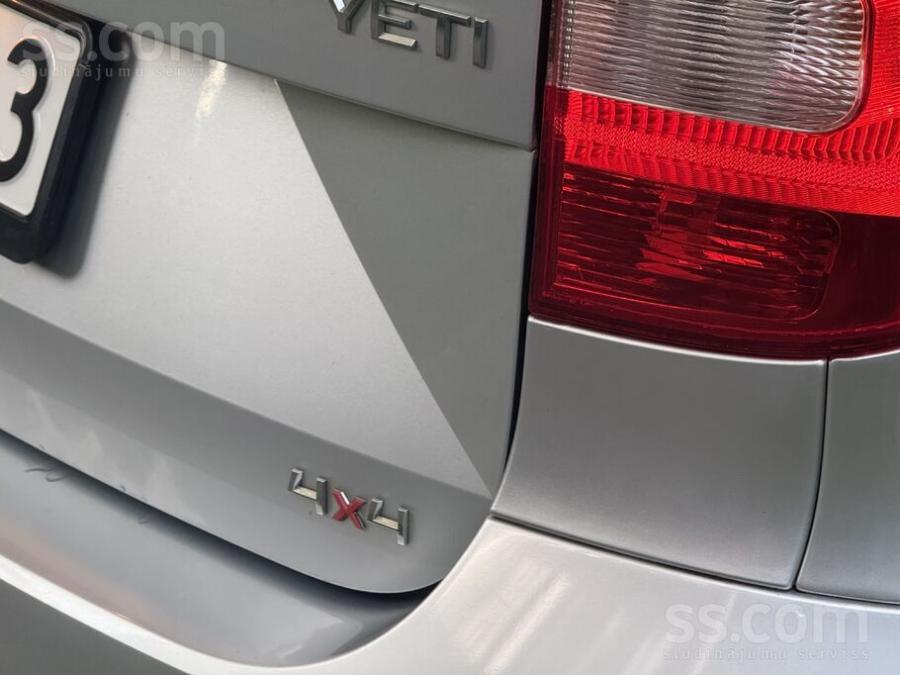 Pelēks Skoda Yeti 2014 Rīga, ar dzinēja tilpumu 2.00 L un nobraukumu 219 tūkst. km par 7350 €, foto 7 vietnē AUTOMOTO.COM.LV