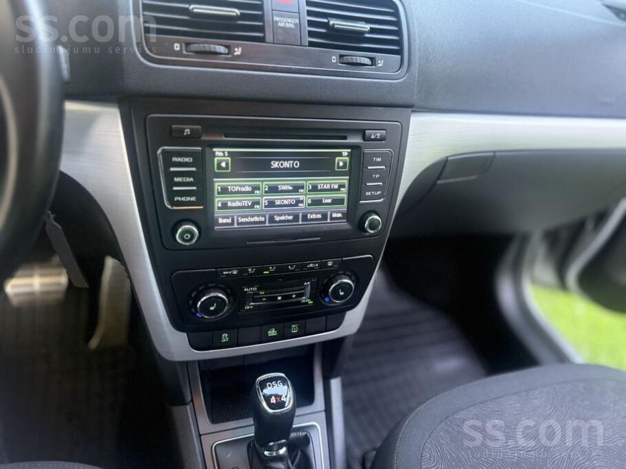 Pelēks Skoda Yeti 2014 Rīga, ar dzinēja tilpumu 2.00 L un nobraukumu 219 tūkst. km par 7350 €, foto 20 vietnē AUTOMOTO.COM.LV