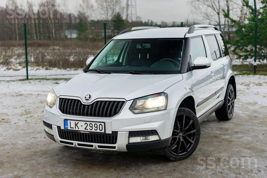 Pelēks Skoda Yeti 2015 Rīga, ar dzinēja tilpumu 2.00 L un nobraukumu 0 tūkst. km par 8490 €, foto 1 vietnē AUTOMOTO.COM.LV