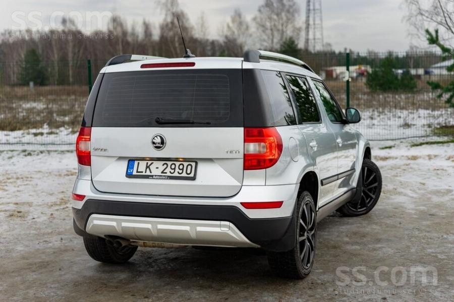 Pelēks Skoda Yeti 2015 Rīga, ar dzinēja tilpumu 2.00 L un nobraukumu 0 tūkst. km par 8490 €, foto 6 vietnē AUTOMOTO.COM.LV