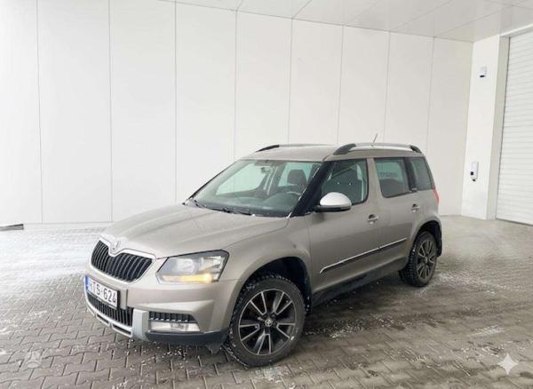Pelēks Skoda Yeti 2015 Viļņa, ar dzinēja tilpumu 1.97 L un nobraukumu 178 tūkst. km par 7000 €, foto 3 vietnē AUTOMOTO.COM.LV