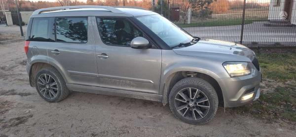 Grey Skoda Yeti 2017 in Kaunas, with an engine capacity of 1.20 L and mileage of 115 thousand km for 8000 €, photo 1 on AUTOMOTO.COM.LV