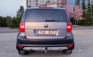 Grey Skoda Yeti 2013 in Tallinn, with an engine capacity of 1.40 L and mileage of 150 thousand km for 6999 €, photo 8 on AUTOMOTO.COM.LV