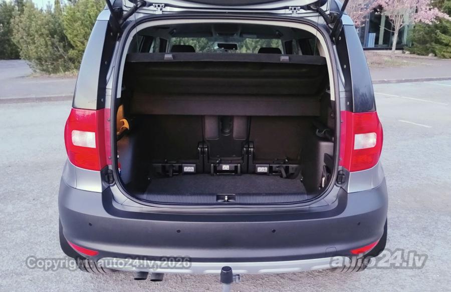Grey Skoda Yeti 2013 in Tallinn, with an engine capacity of 1.40 L and mileage of 150 thousand km for 6999 €, photo 10 on AUTOMOTO.COM.LV