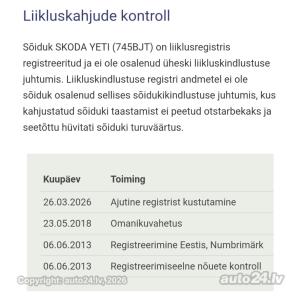 Grey Skoda Yeti 2013 in Tallinn, with an engine capacity of 1.40 L and mileage of 150 thousand km for 6999 €, photo 31 on AUTOMOTO.COM.LV