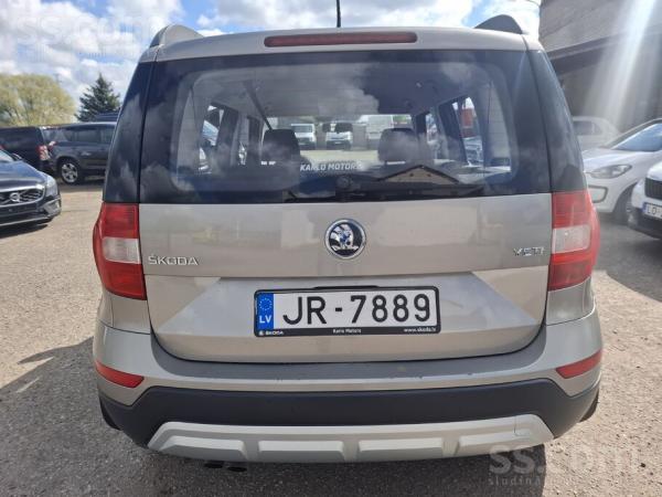 Grey Skoda Yeti 2014 in Talsi, with an engine capacity of 2.00 L and mileage of 237 thousand km for 7500 €, photo 6 on AUTOMOTO.COM.LV