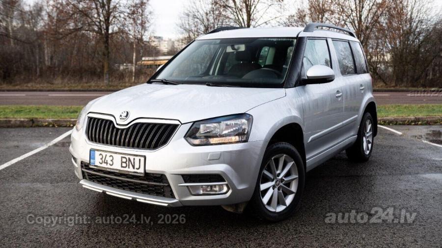Pelēks Skoda Yeti 2015 Tallina, ar dzinēja tilpumu 1.20 L un nobraukumu 116 tūkst. km par 6990 €, foto 1 vietnē AUTOMOTO.COM.LV